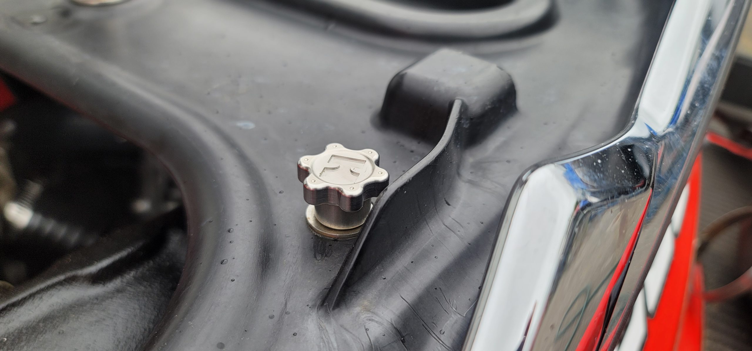 Kawasaki Stainless Engine Cover Knobs - Kawi Performance